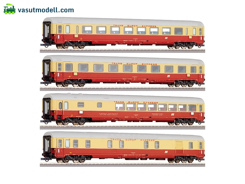 ROCO 45922 TEE-Zugpackung 4-tlg. schräges Logo - vasutmodell.com