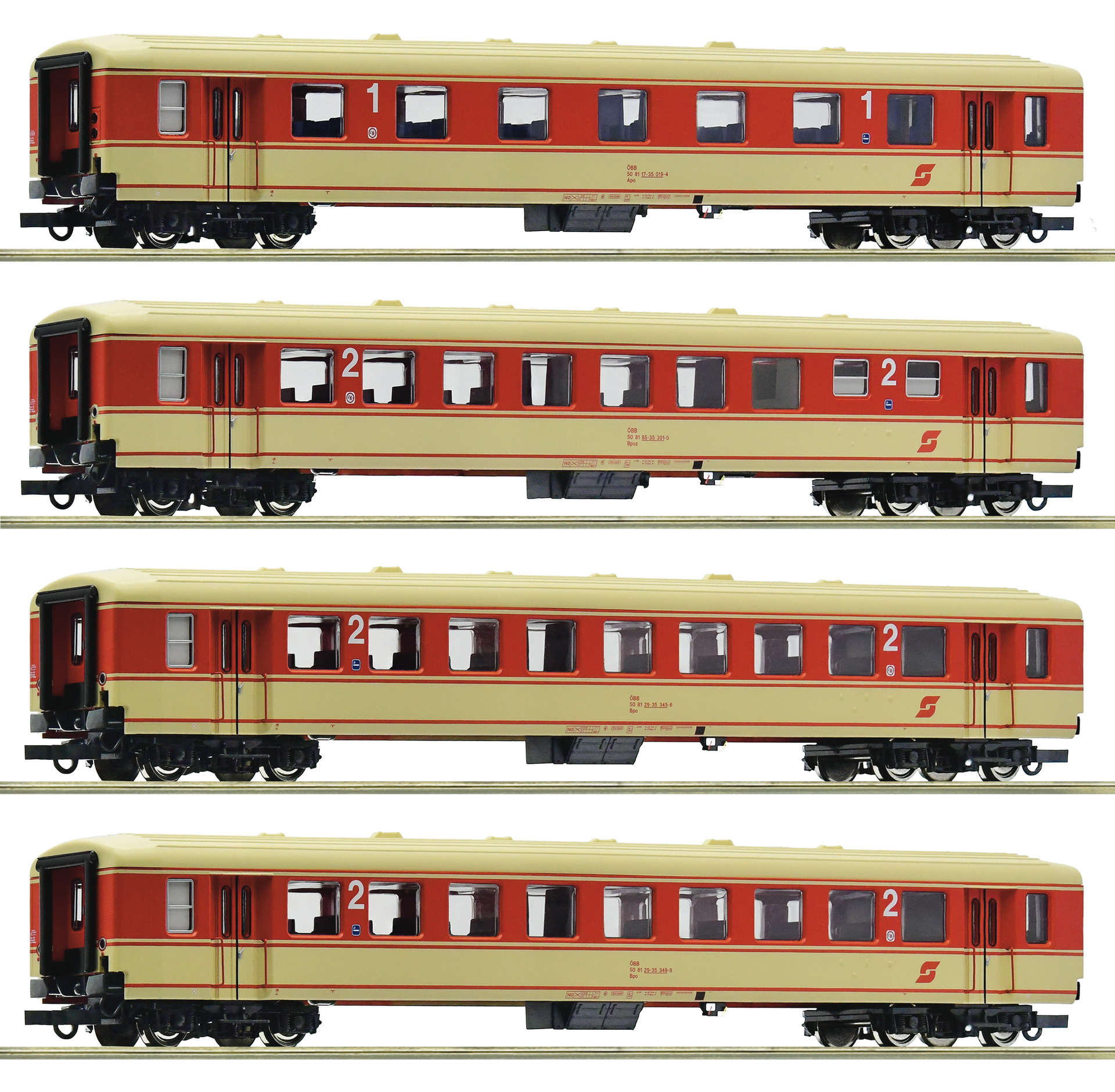 ROCO 6200026 4er Set Schlierenwag. #1 - vasutmodell.com