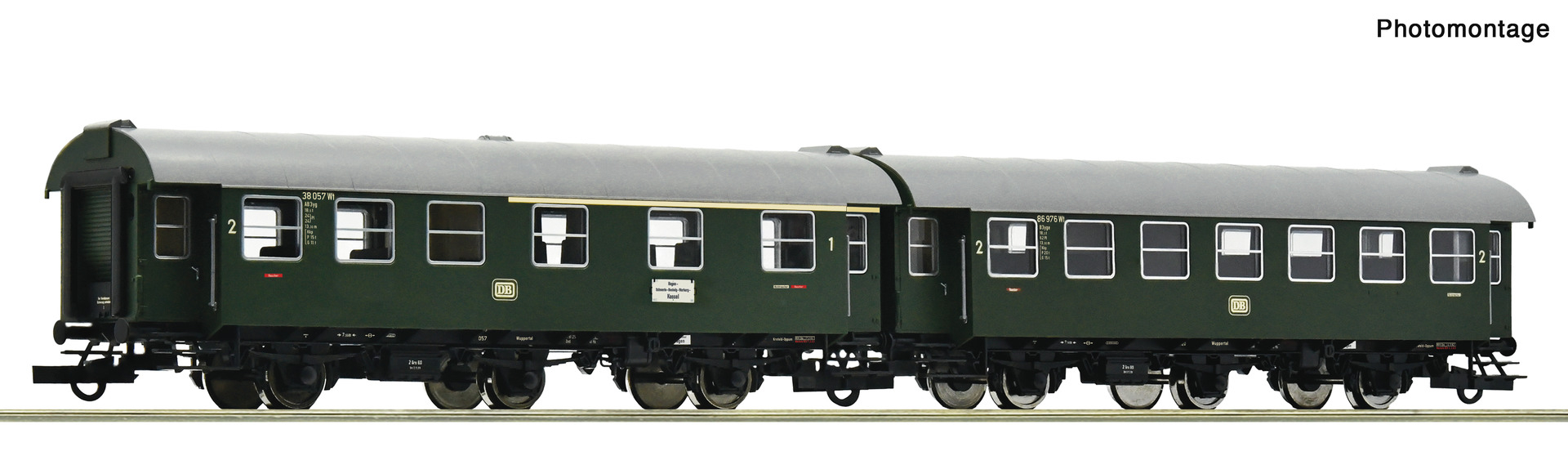 ROCO 6200123 2-tlg. Set 1: Umbauwagen, DB - vasutmodell.com