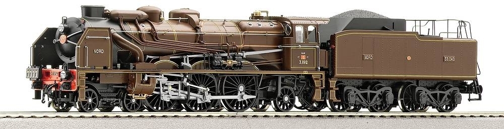 ROCO 62301 Gőzmozdony, 231E NORD, SNCF, Sound - vasutmodell.com