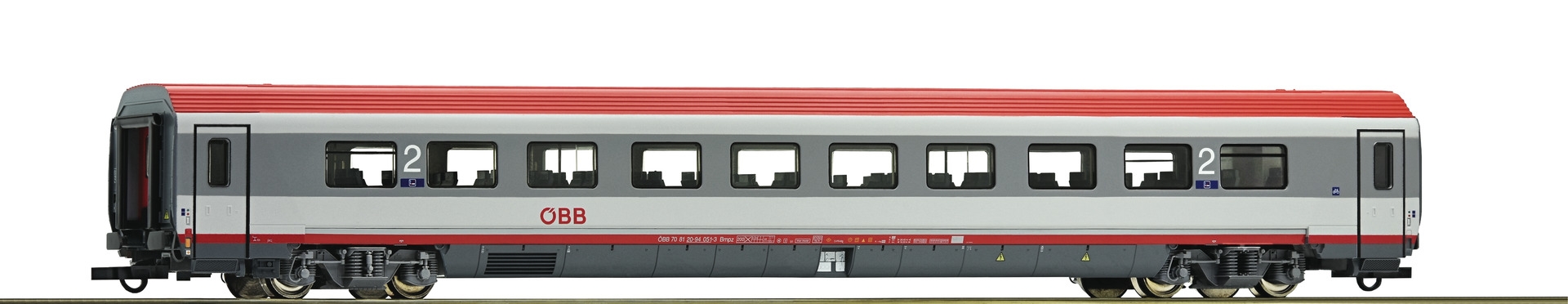 ROCO 64513 Személykocsi, 2. osztály, Modularwagen, Bmpz, ÖBB, VI ...