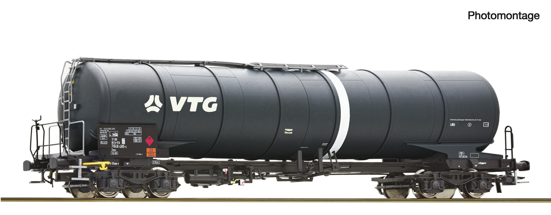 ROCO 6600012 Tartálykocsi, Zans, VTG, VI #5 - vasutmodell.com