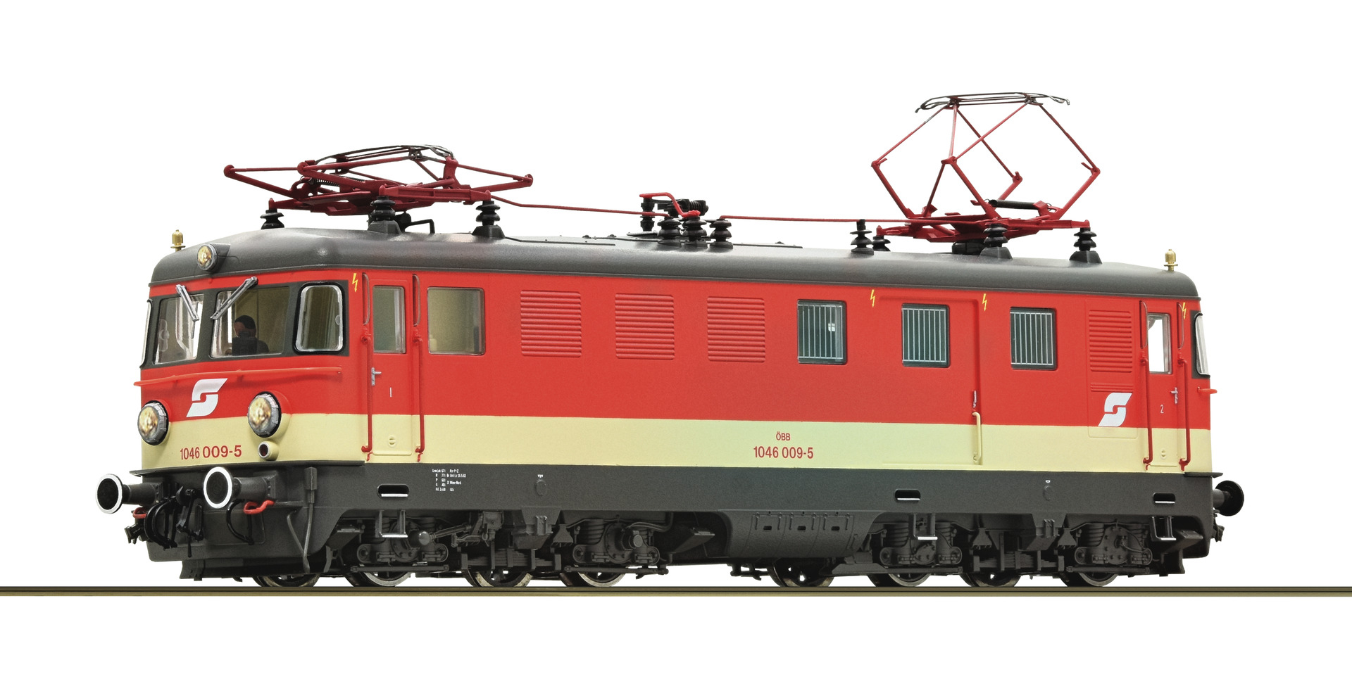 ROCO 70292 Villanymozdony, 1046 ÖBB valou., DCC-hangos - vasutmodell.com