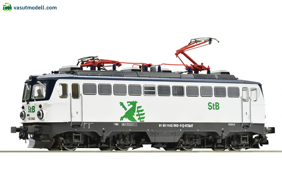 ROCO 70602 Villanymozdony, Rh 1142 STB, DCC-hangos - vasutmodell.com