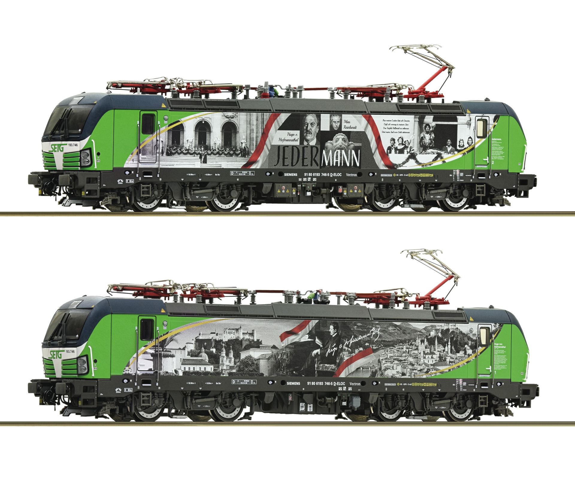 ROCO 71998 Villanymozdony, 193 746 SETG, DCC-hangos - vasutmodell.com