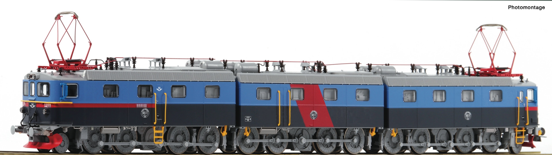 ROCO 72648 Villanymozdony, Dm3, SJ - vasutmodell.com