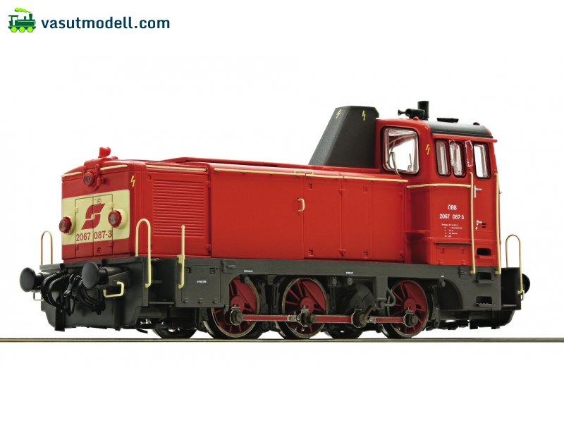 ROCO 72907 Dízelmozdony, 2067 087-3, Valousek Design, ÖBB, V, DCC ...
