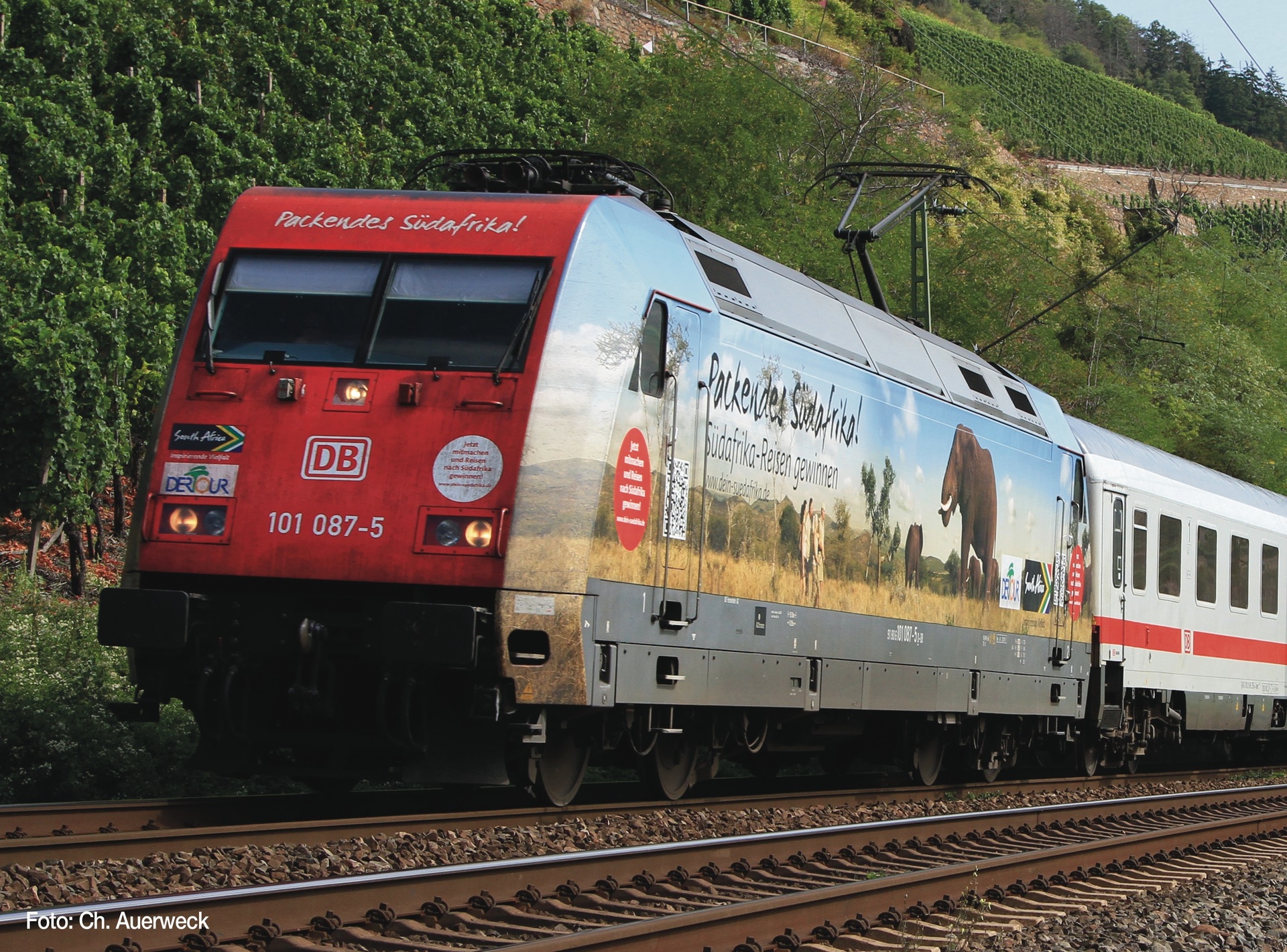 ROCO 73426 Villanymozdony, BR 101, Packendes Südafrika, DB-AG, VI ...