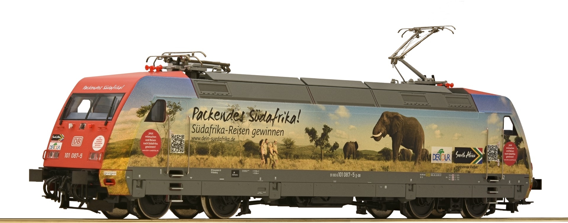 ROCO 73426 Villanymozdony, BR 101, Packendes Südafrika, DB-AG, VI ...