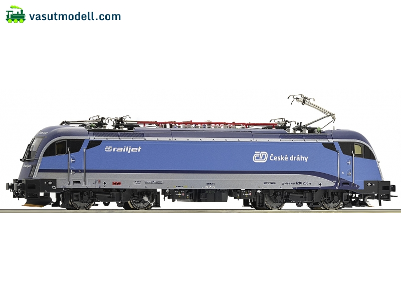 ROCO 73498 Villanymozdony, Rh 1216 Railjet, CD, VI - vasutmodell.com