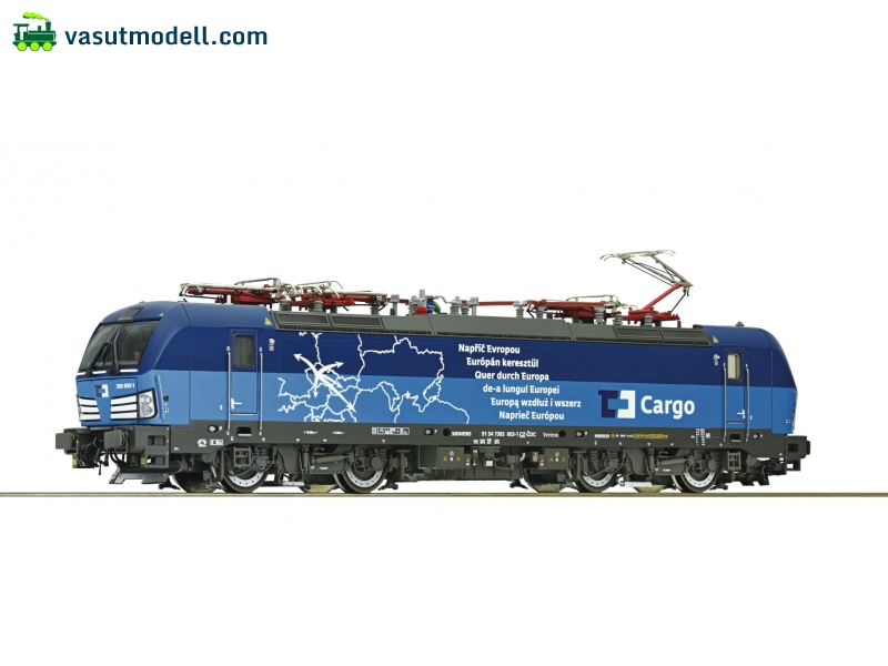 ROCO 73931 Villanymozdony, Vectron, BR 383, CD-Cargo, VI - vasutmodell.com