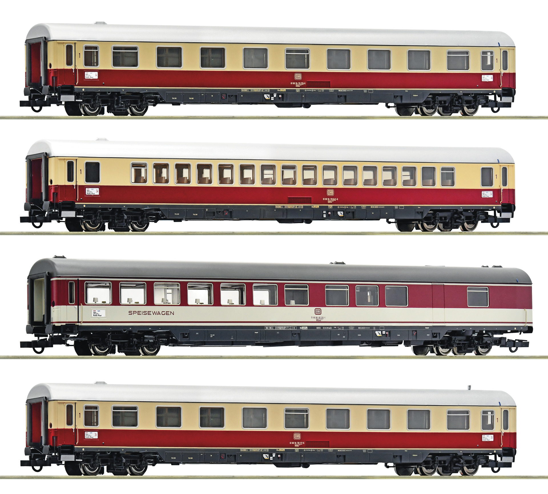 ROCO 74012 4er Set TEE Saphir - vasutmodell.com