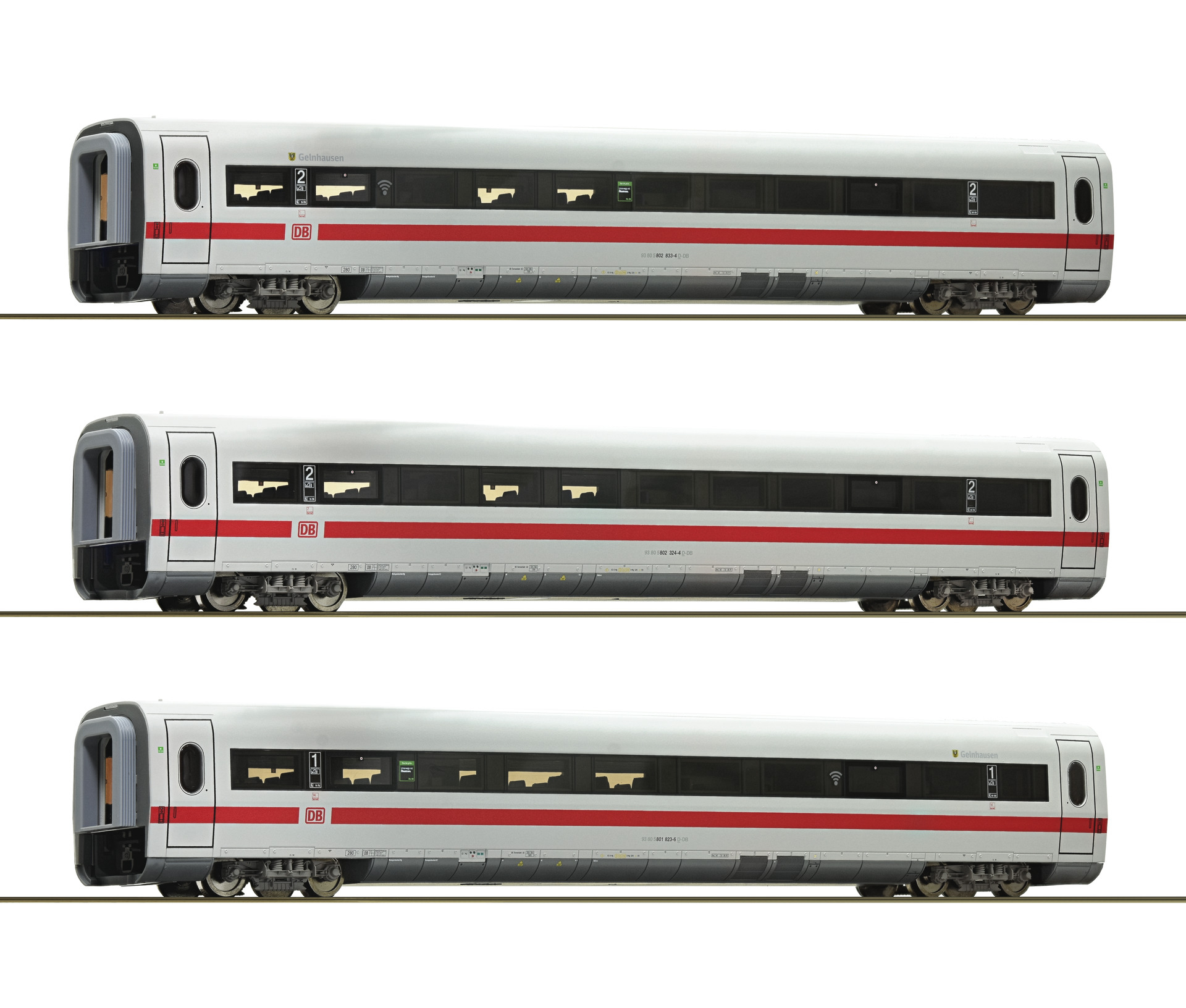 ROCO 74029 ICE1 kiegészítő készlet, DB-AG, VI #2 - vasutmodell.com