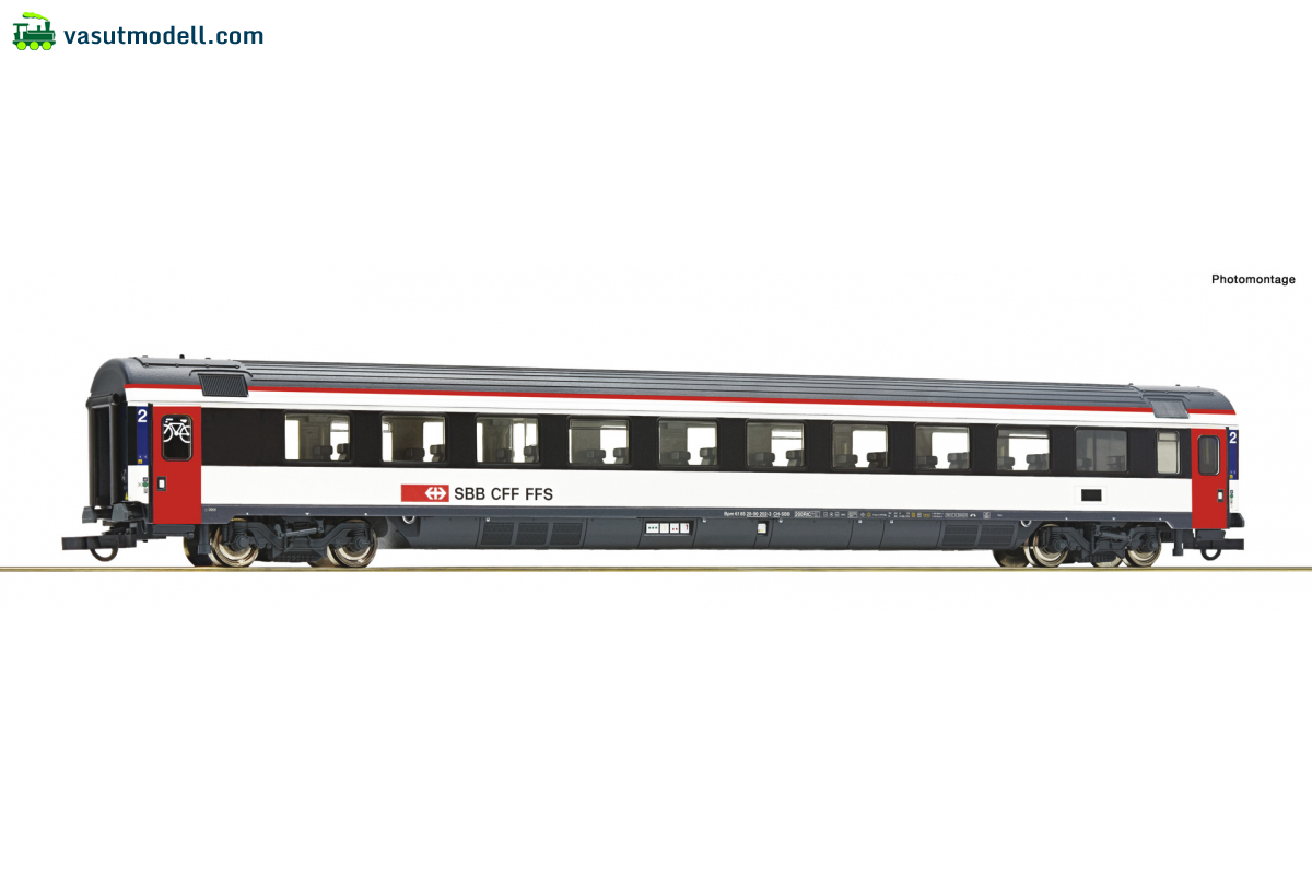 ROCO 74636 EC Wag. 2. Kl. SBB #2 - vasutmodell.com