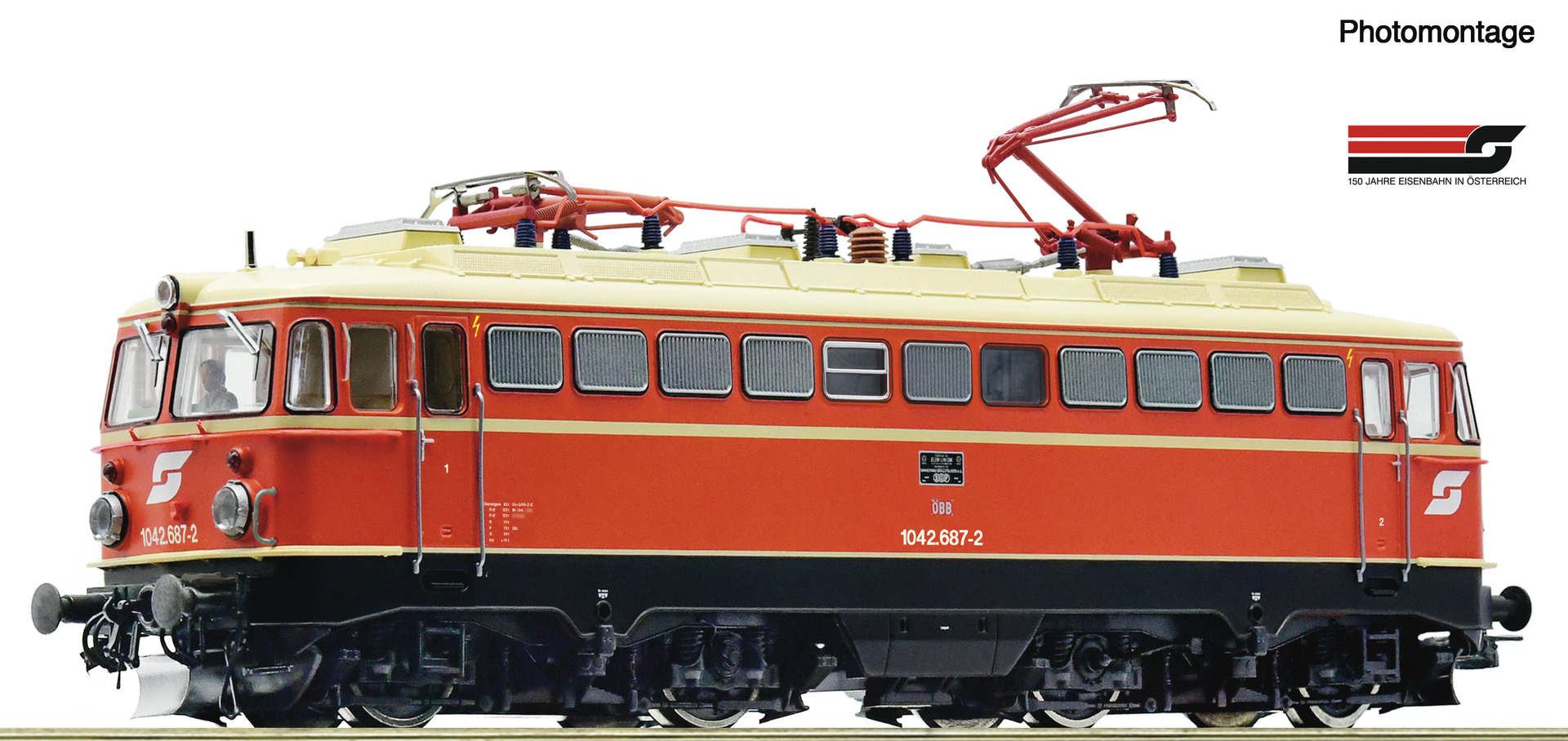 ROCO 7500201 E-Lok Rh 1042 ÖBB DC - vasutmodell.com