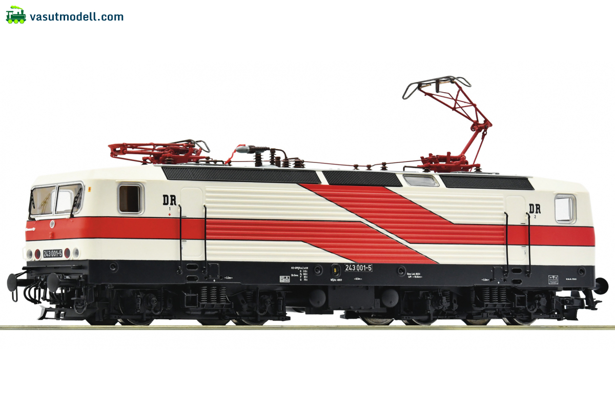 ROCO 7510025 Villanymozdony, 243 001 DR, DCC-hangos - vasutmodell.com