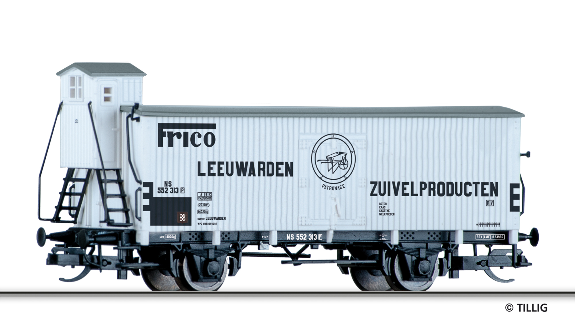 TILLIG 17926 Hűtőkocsi, FRICO Leeuwarden, eingestellt bei, NS, III ...