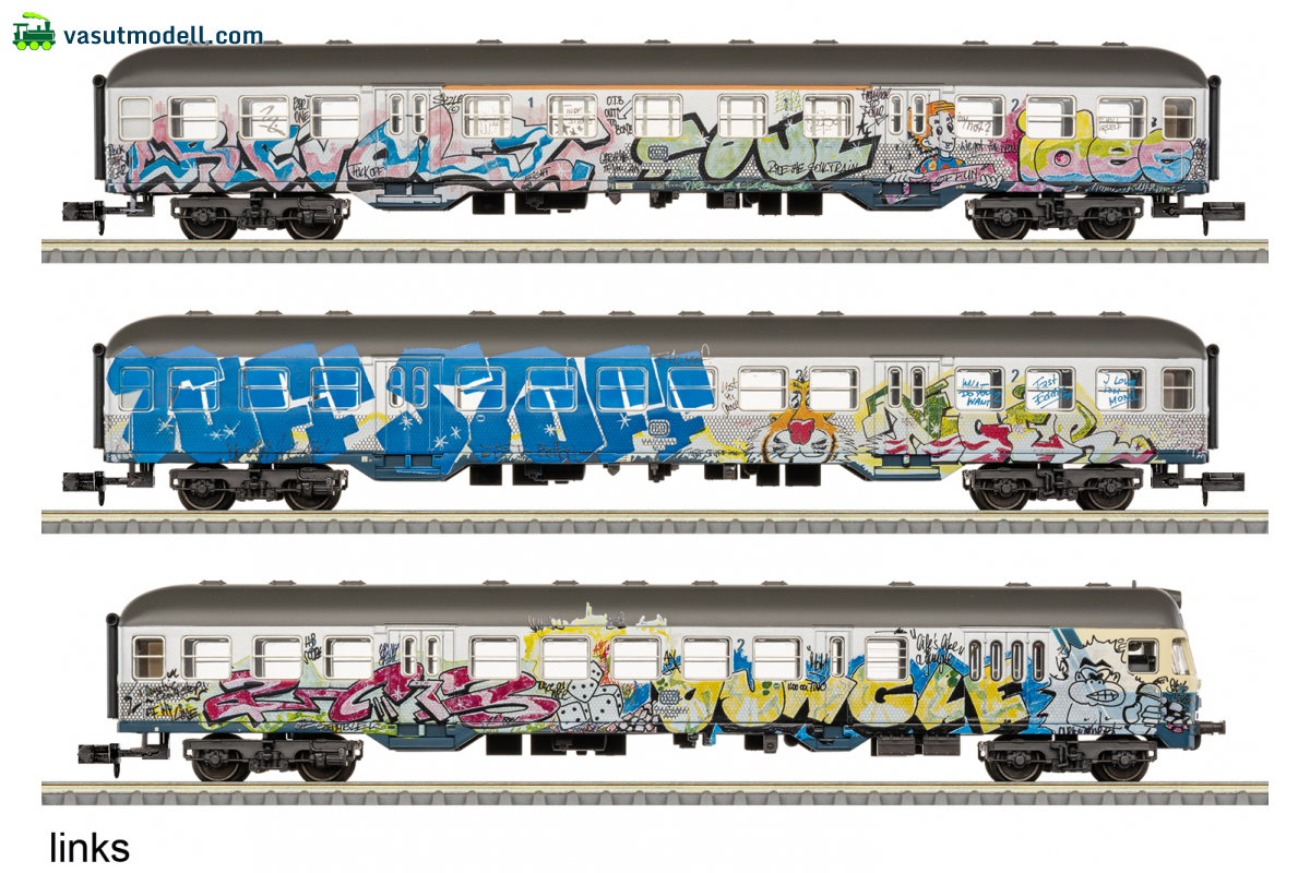 TRIX 18264 Personenwagen-Set Silberlinge - vasutmodell.com