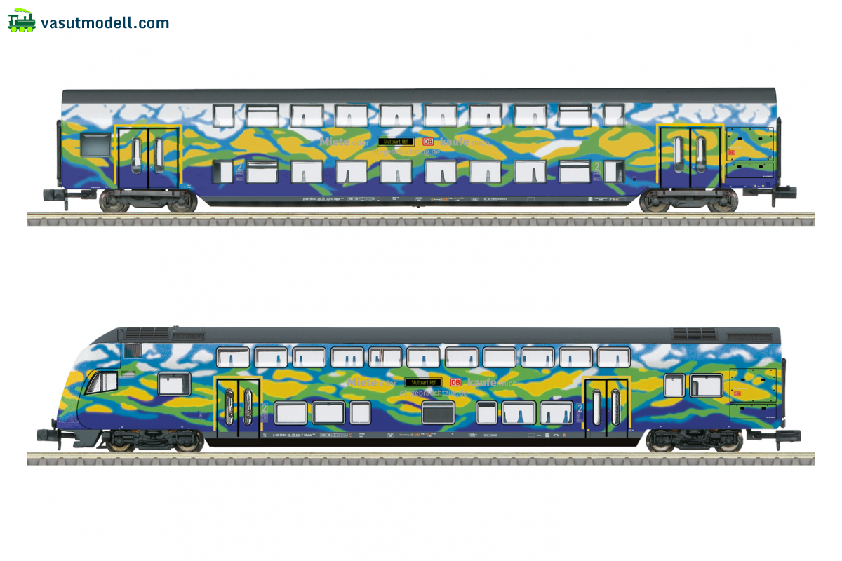 TRIX 18299 Doppelstockwagen-Set Touristi - vasutmodell.com