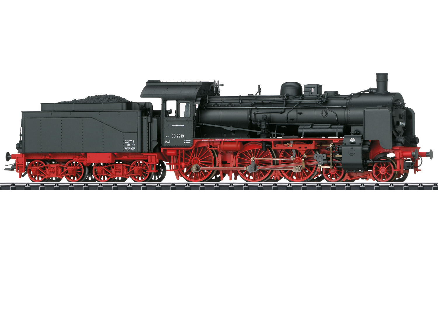 TRIX 22891 Gőzmozdony, BR 38, DB, III, DCC-hangos - vasutmodell.com