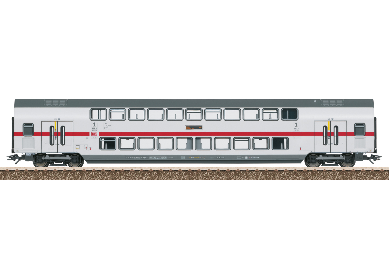 TRIX 23253 IC 2 Doppelstockw.1.Kl.DB AG - vasutmodell.com