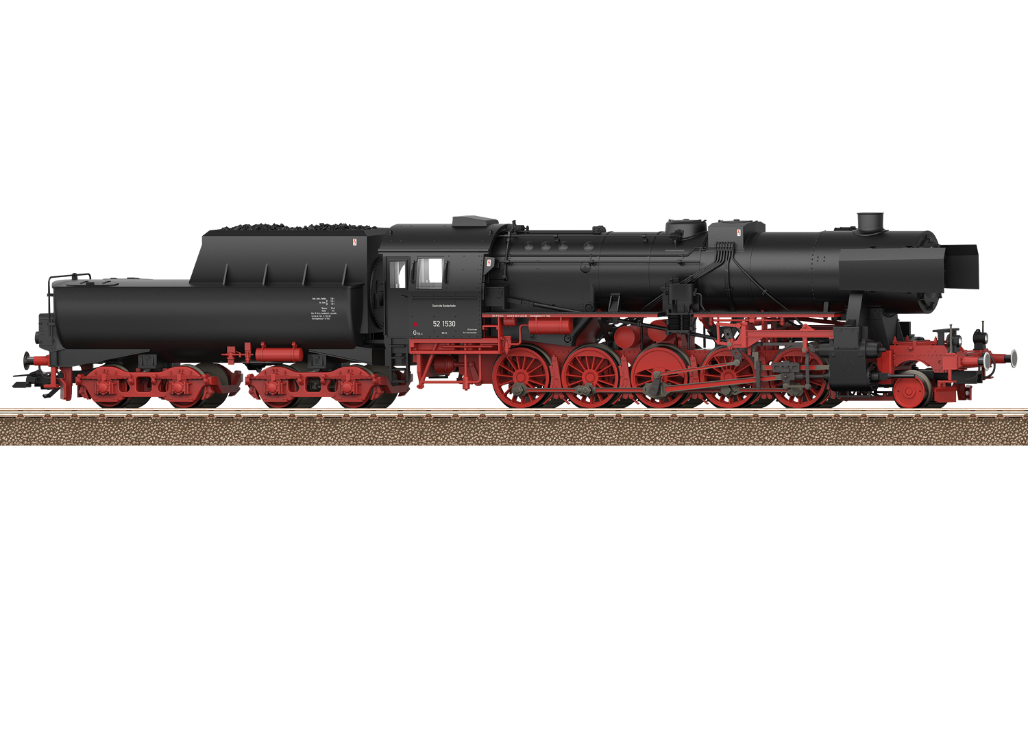 TRIX 25530 Gőzmozdony, BR 52 1530, DB, III, DCC-hangos - vasutmodell.com