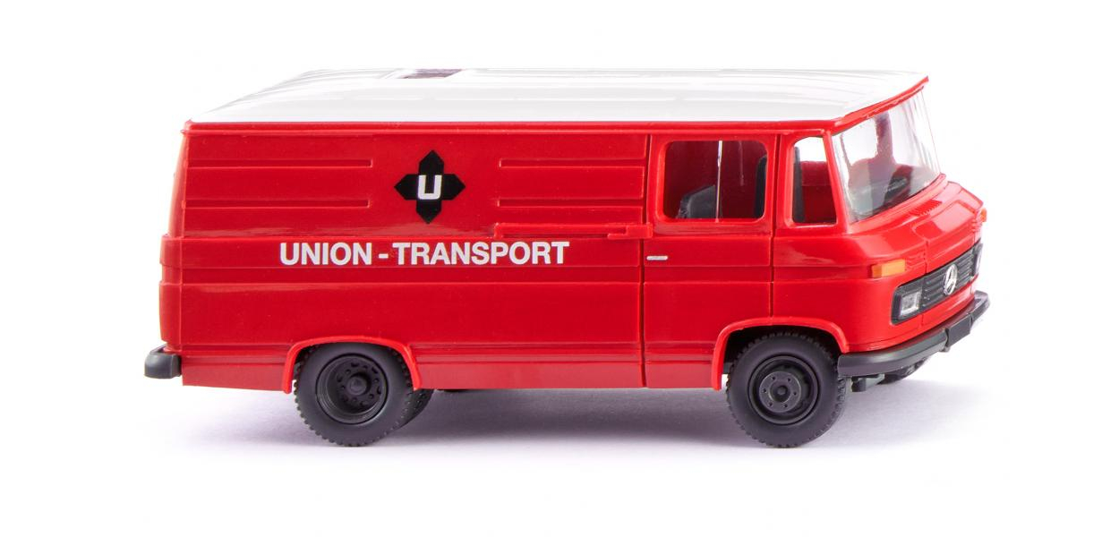 WIKING 27003 Kastenwagen (MB L 406) Union Transport - vasutmodell.com